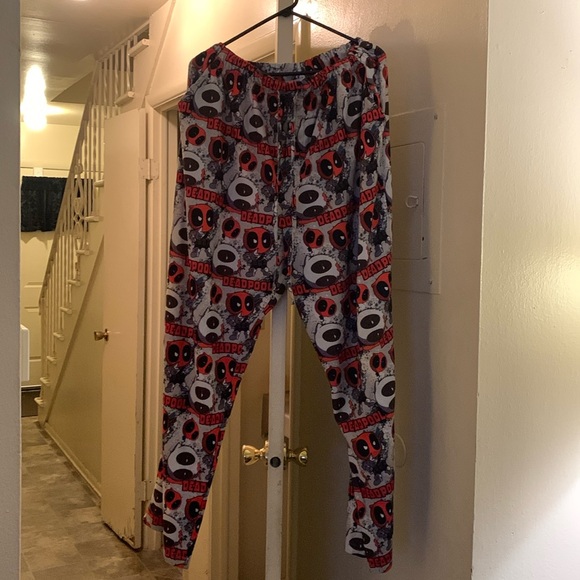 Marvel | Pants | Marvel Deadpool Mens Pajama Pants | Poshmark